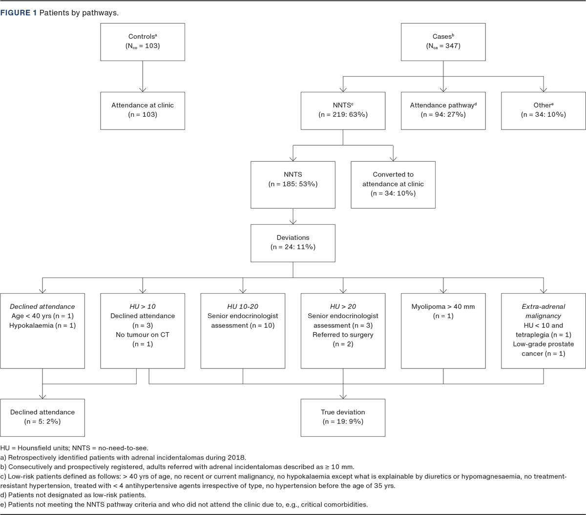 Adrenal incidentalomas and effectiveness of patient pathway ...