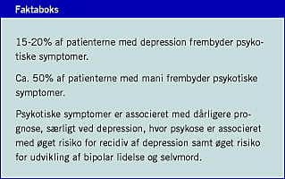 Psykose ved affektive lidelser | Ugeskriftet.dk