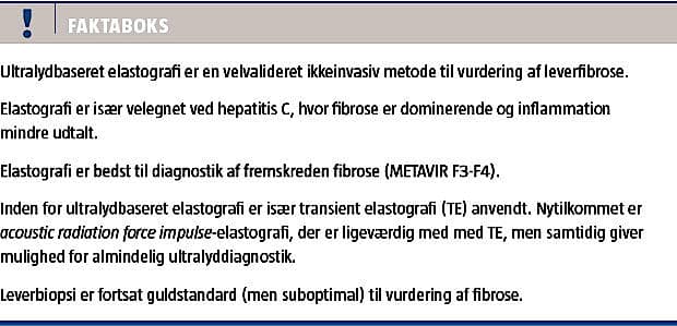 Leverfibrose kan vurderes ved ikkeinvasiv ultralydelastografi ...