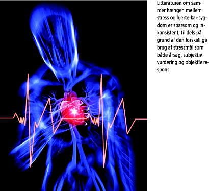 Stress og hjerte-kar-sygdom | Ugeskriftet.dk