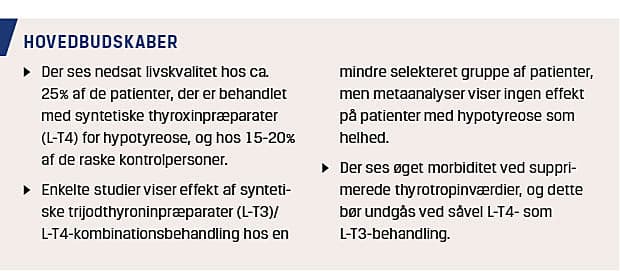 Kombinationsbehandling med thyroxin og trijodthyronin til patienter med ...