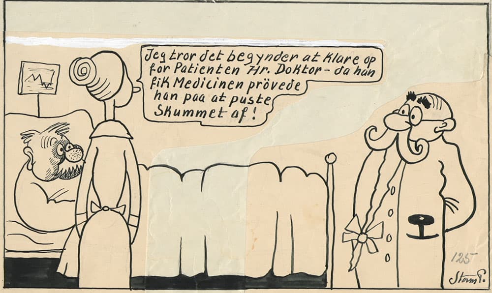 Storm P. og lægerne | Ugeskriftet.dk